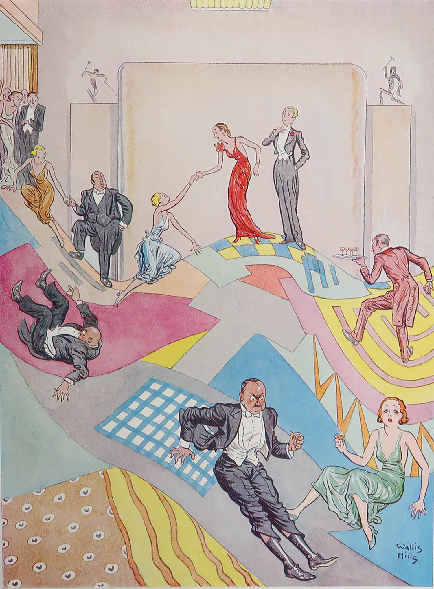 Original Vintage Print of A Cartoon By Arthur Wallis Mills. 1934 For ...