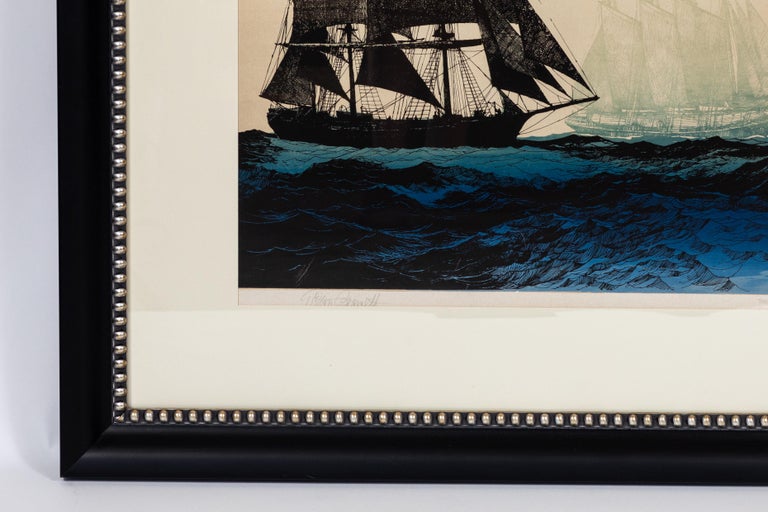 Original Vintage Silkscreen, Signed by Elton Bennett at 1stDibs