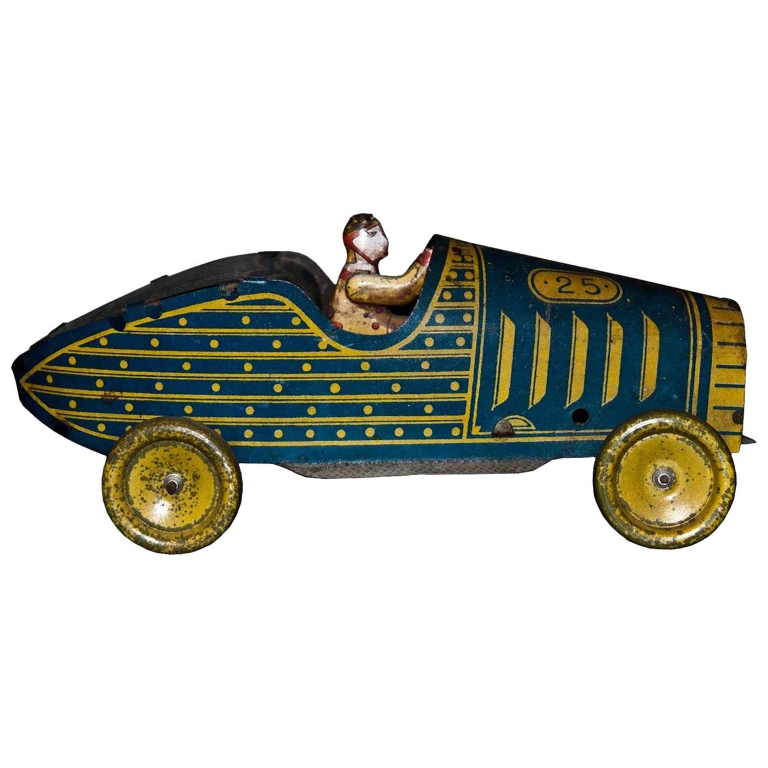 Vintage Wind Up Toy Cars