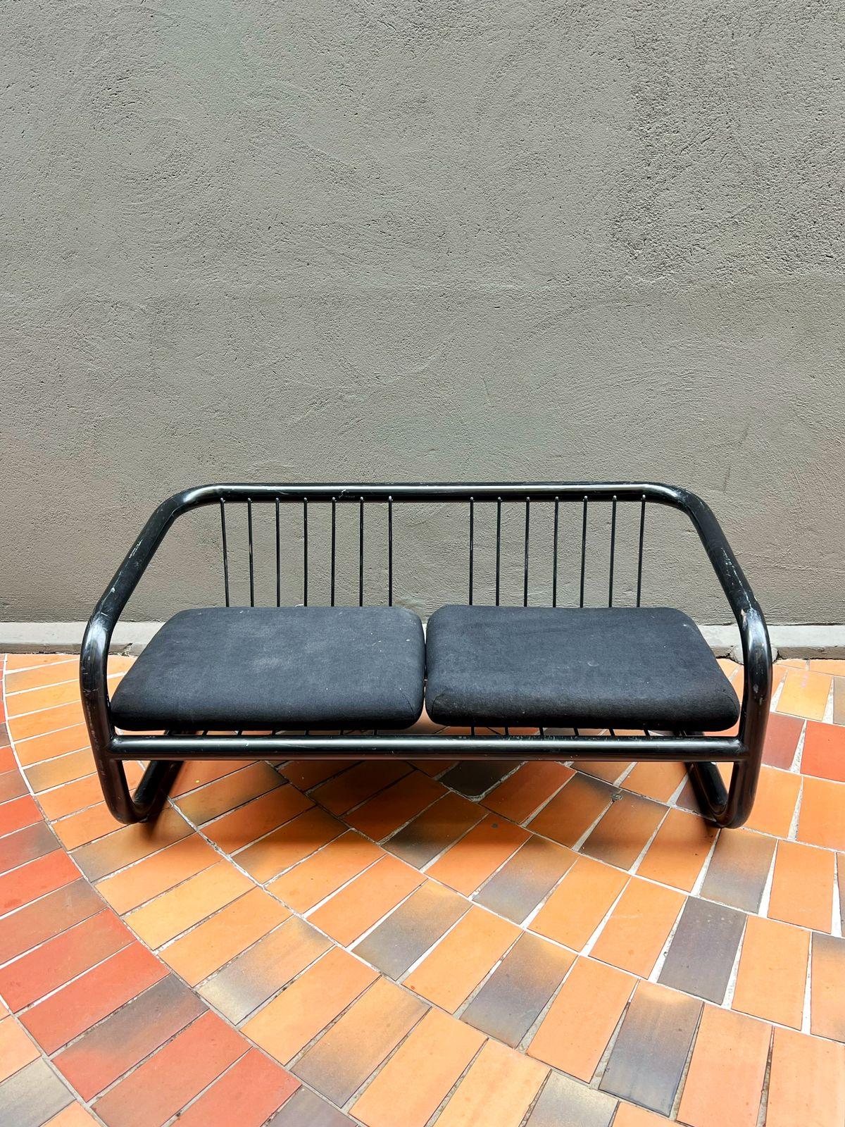 Original Vintage Tubular Sofa by Geraldo de Barros for Hobjeto For Sale ...