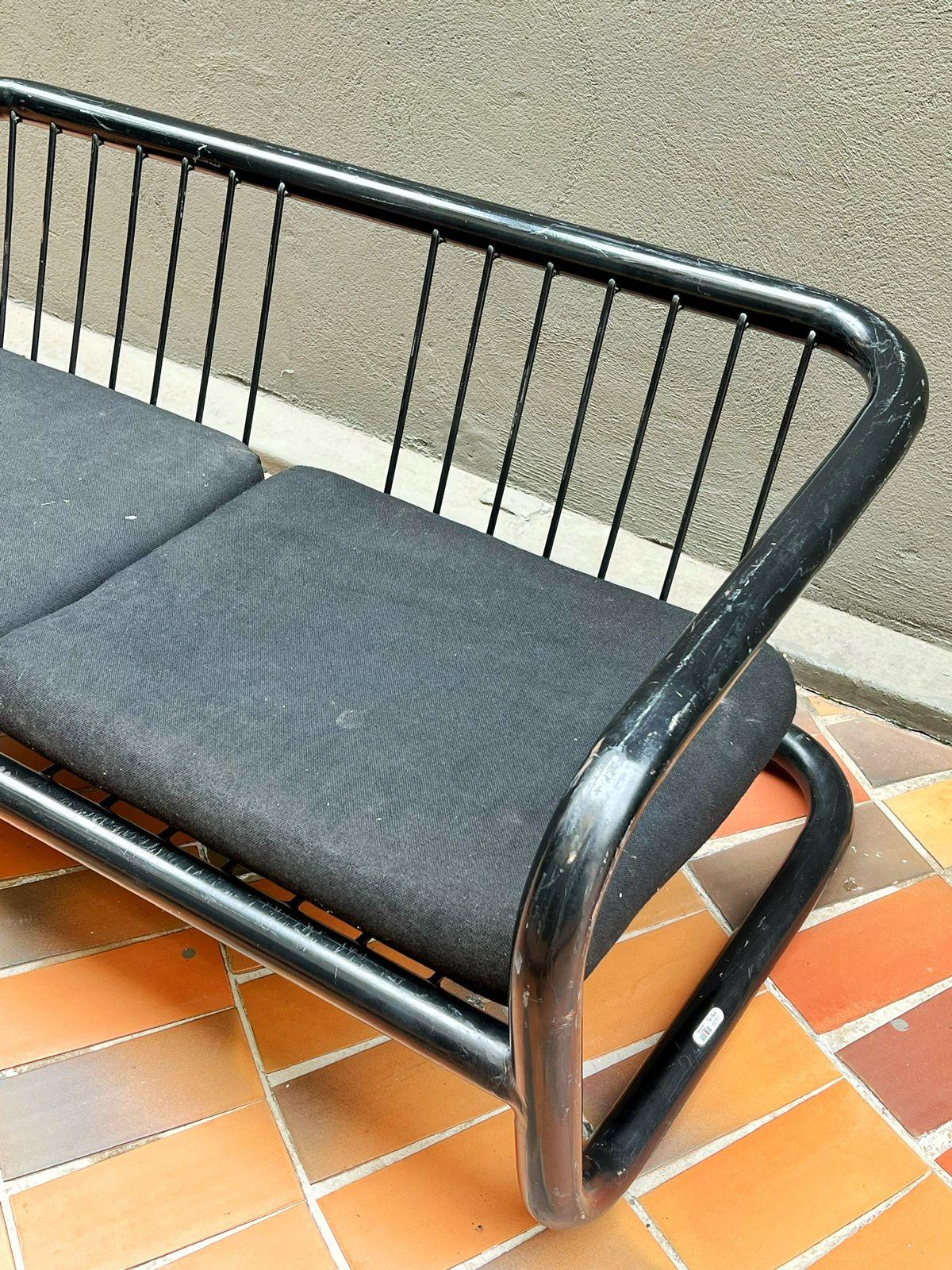 Original Vintage Tubular Sofa by Geraldo de Barros for Hobjeto For Sale ...