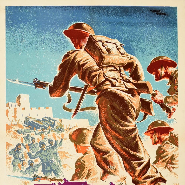 Original Vintage War Propaganda Poster Help Britain Finish The Job WWII ...