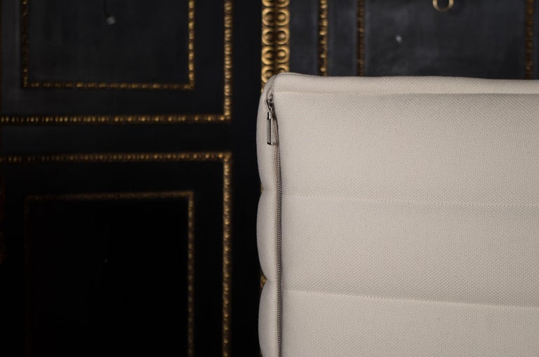 Original Vitra Alcove Work High Back Sofa Chrome NP at 1stDibs