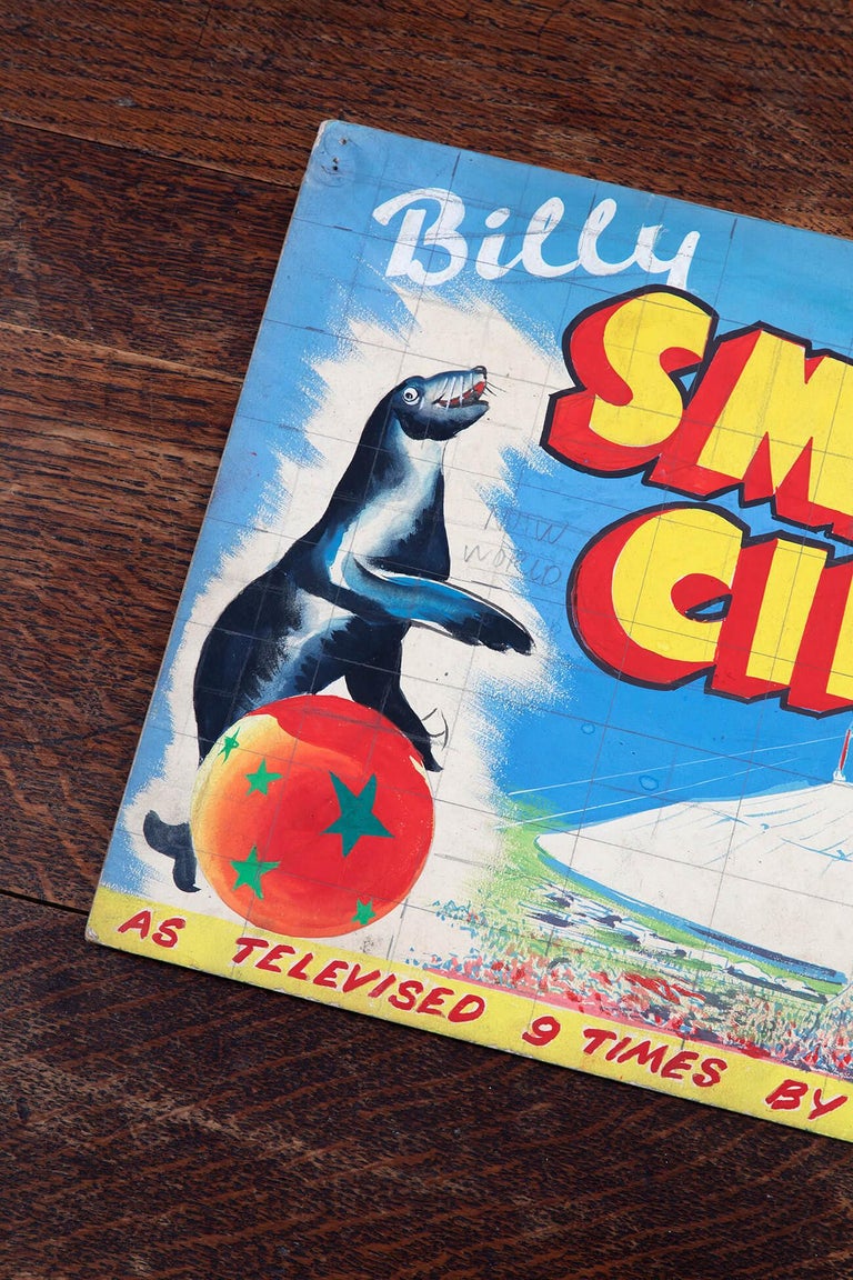 Original W. E. Berry Hand-Painted Poster Artwork on Board, circa 1930 ...