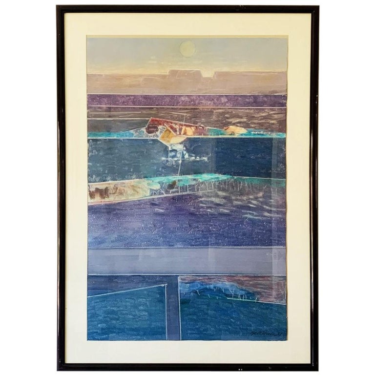 Original Watercolor by Keith Finch, 1919-1993 at 1stDibs