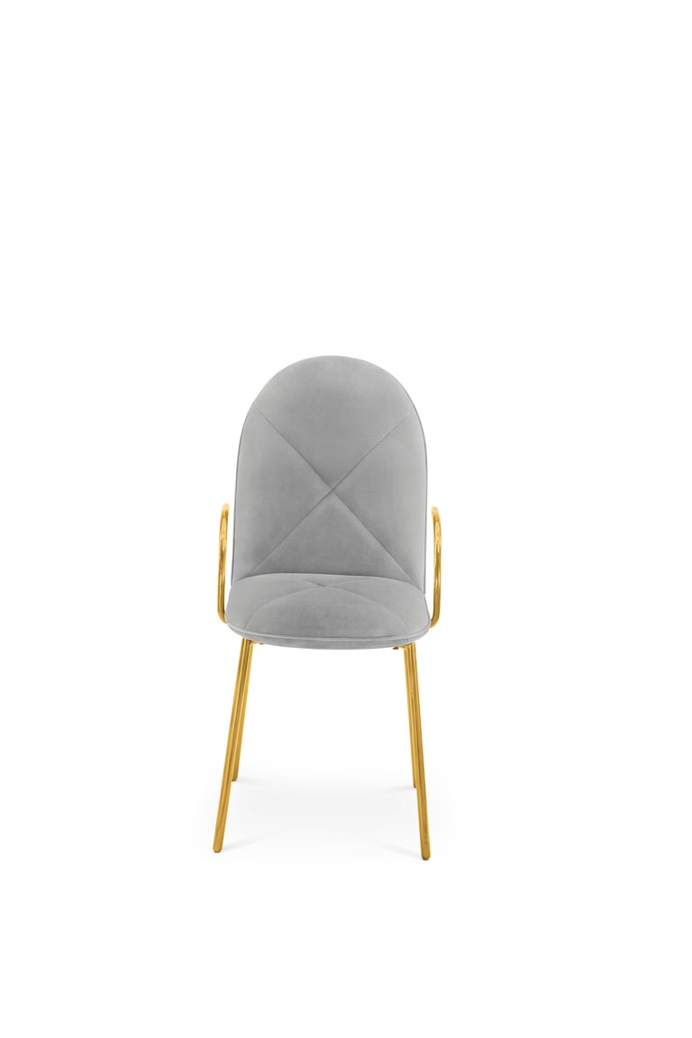 Orion Chair Grey by Nika Zupanc for Scarlet Splendour For Sale at 1stdibs