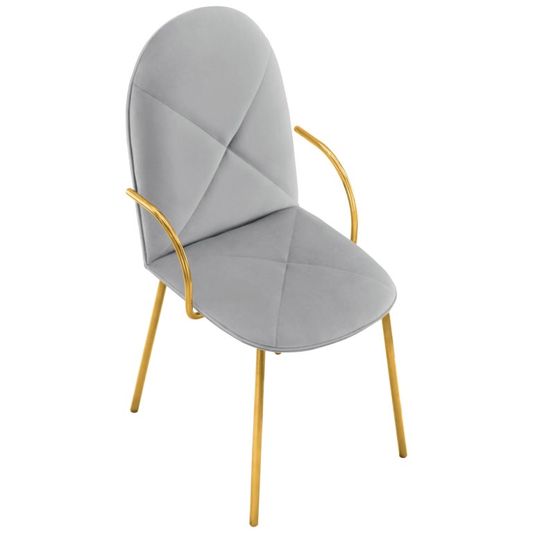 Orion Chair Grey by Nika Zupanc for Scarlet Splendour For Sale at 1stdibs