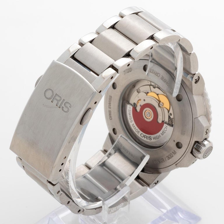 Oris Aquis Diver "Green" Ref 173377304157, Outstanding Condition ...