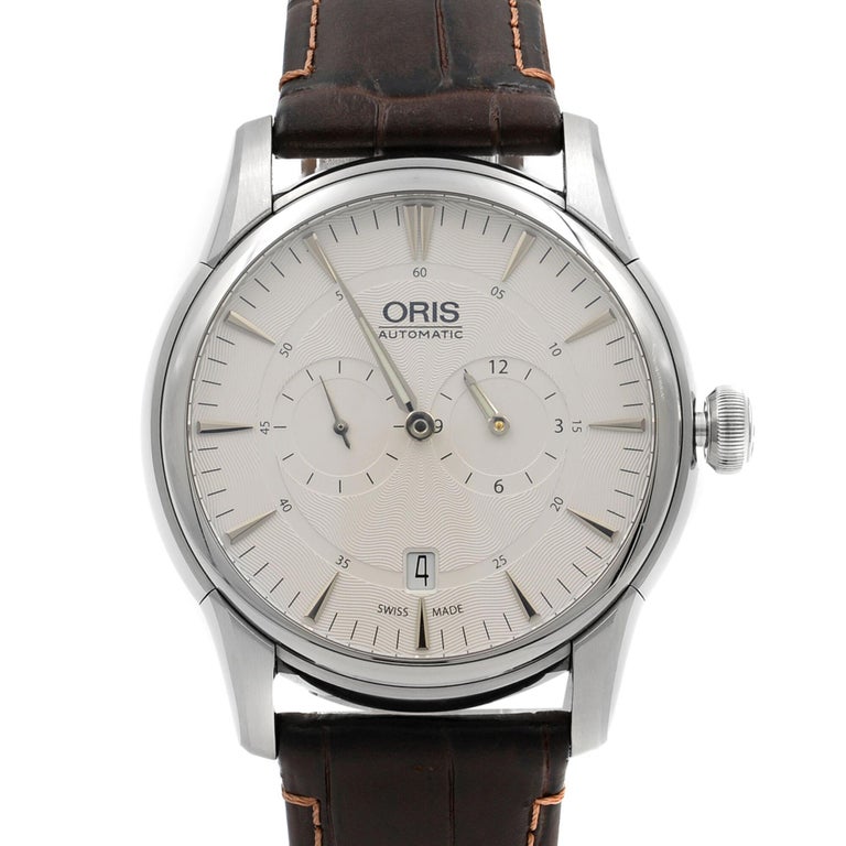 Oris Artelier Regulateur White Dial Men’s Watch 01 749 7667 4051-07 1 ...