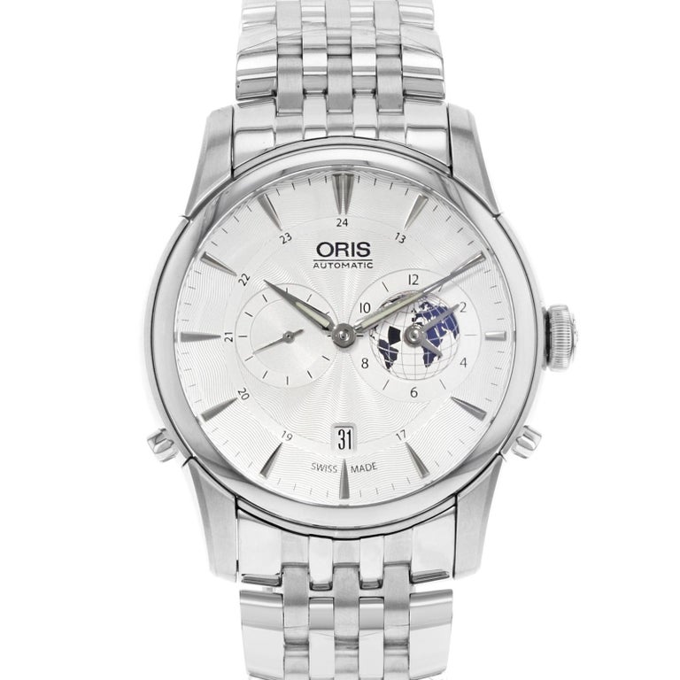 Oris Artelier Steel Silver Limited Edition Automatic Men's Watch 690 ...