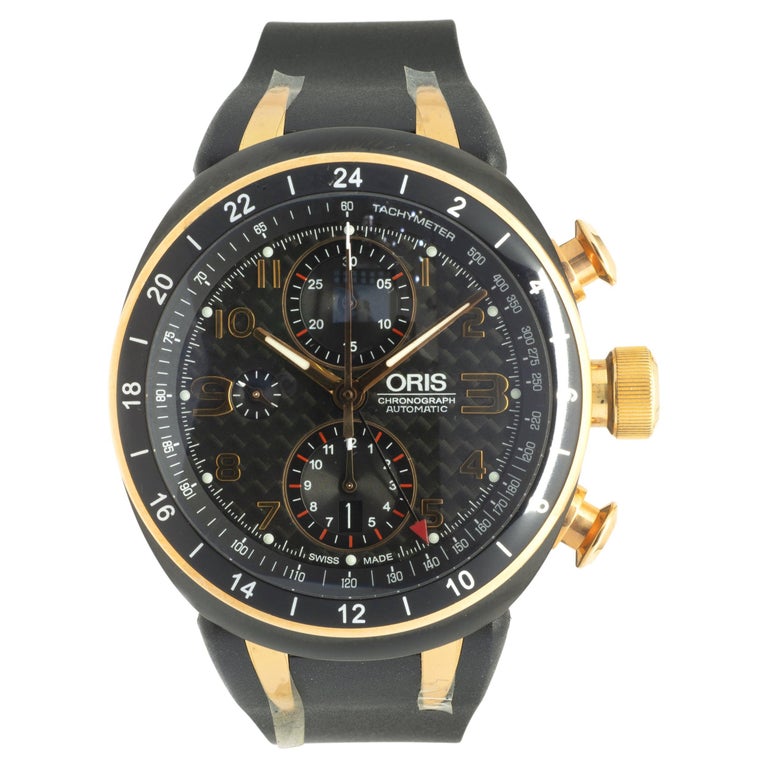 Oris Black Titanium TT3 Chronograph For Sale at 1stDibs