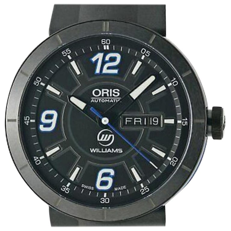 Oris TT1 01 735 7651 4765-07 4 25 06B, Black Dial, Certified at 1stDibs