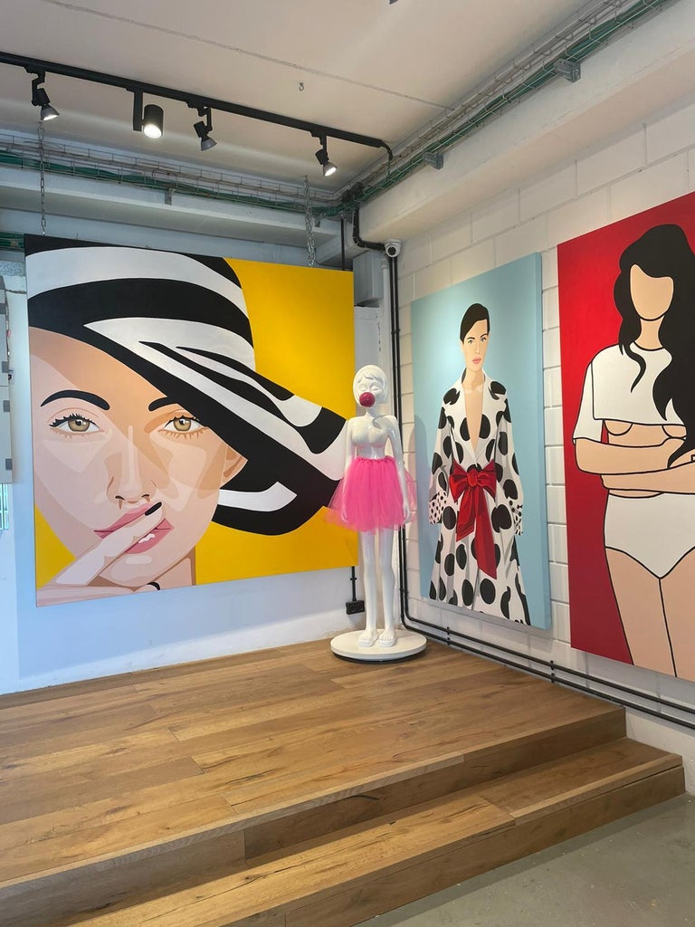 Orit Fuchs - Orit Fuchs: Vivid 69 - Giclee print on canvas female ...