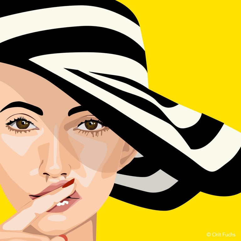 Orit Fuchs - Orit Fuchs: Vivid 48 - Giclee print on canvas female ...