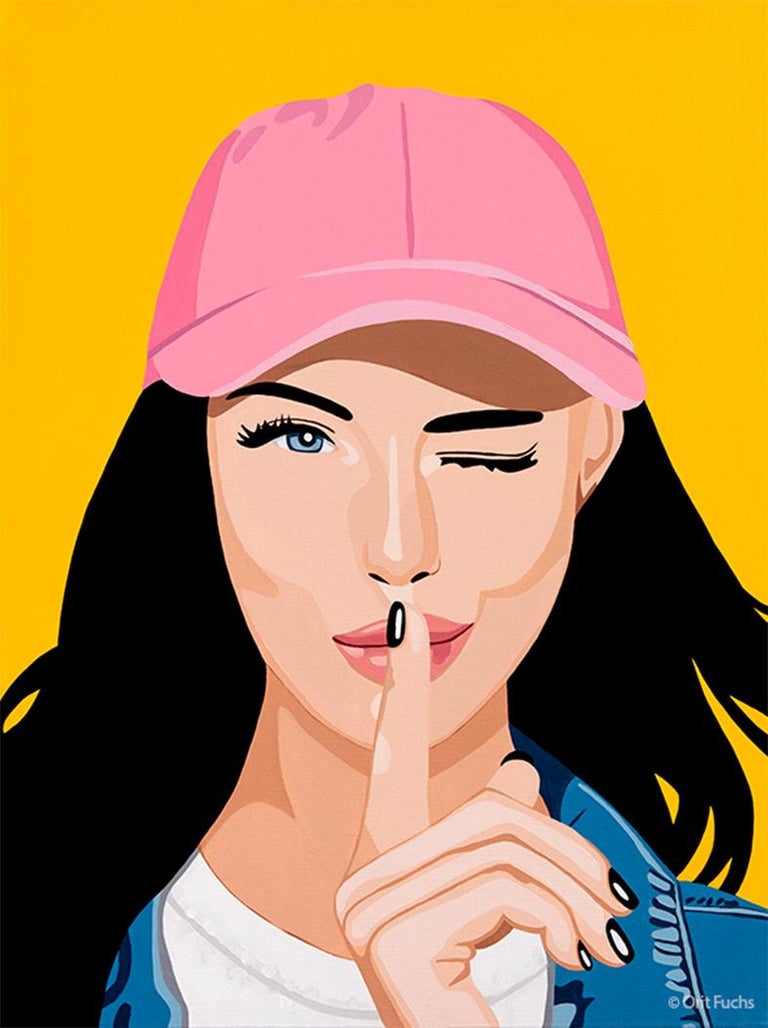 Orit Fuchs - Orit Fuchs: Vivid 101A - Giclee print on canvas female ...