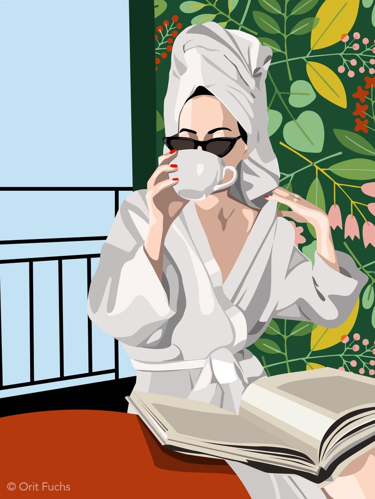 Orit Fuchs - Orit Fuchs: Vivid 29 - Giclee print on canvas female ...