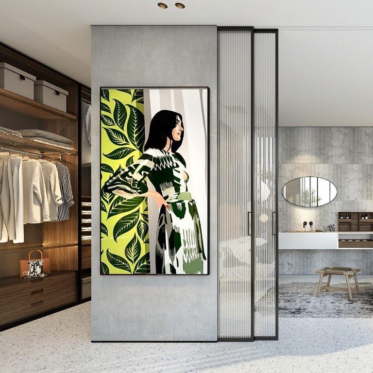 Orit Fuchs - Orit Fuchs: Vivid 34 - Giclee print on canvas female ...