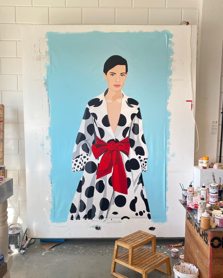 Orit Fuchs - Orit Fuchs: Vivid 69 - Giclee print on canvas female ...