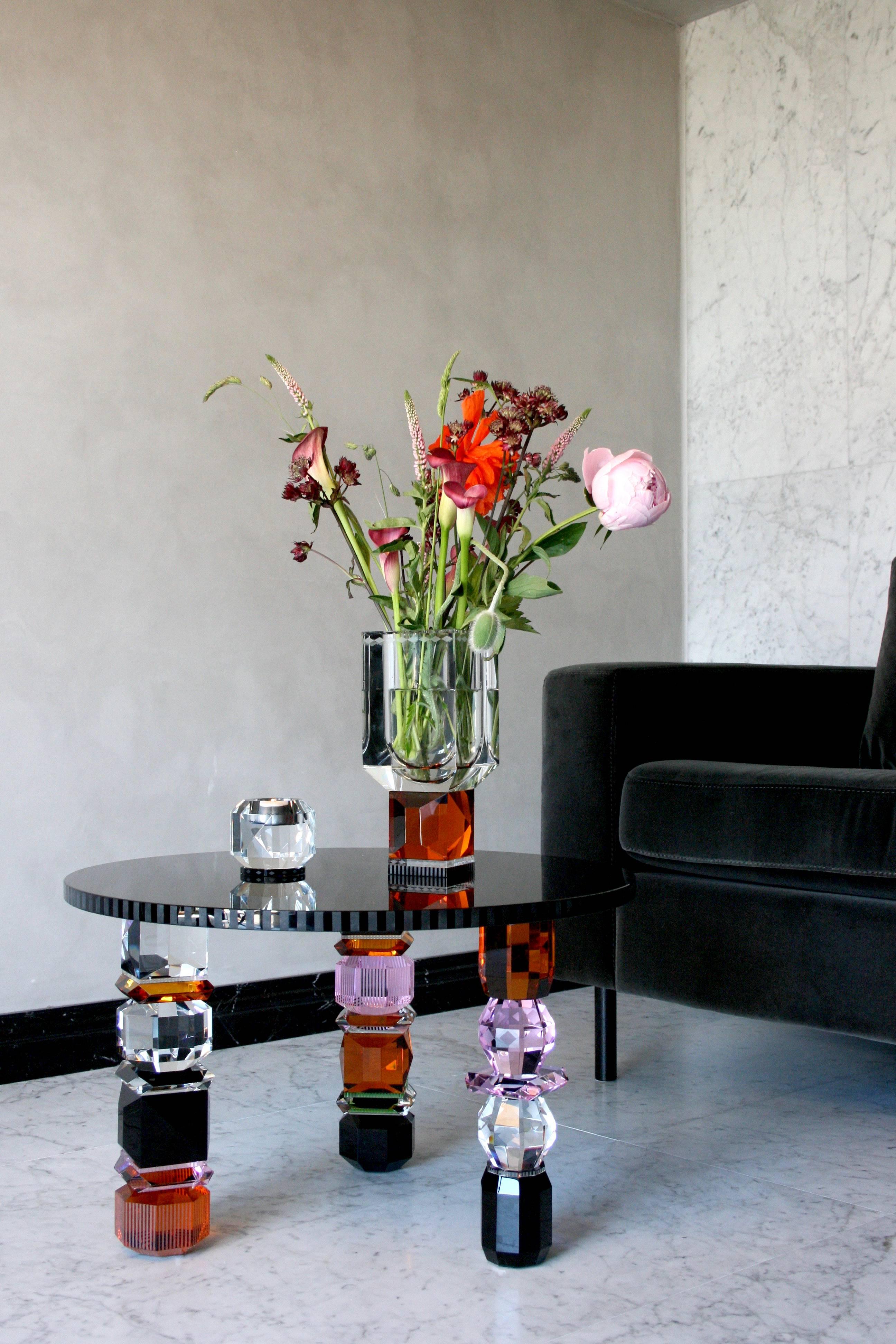 Orlando Contemporary Crystal Table at 1stDibs