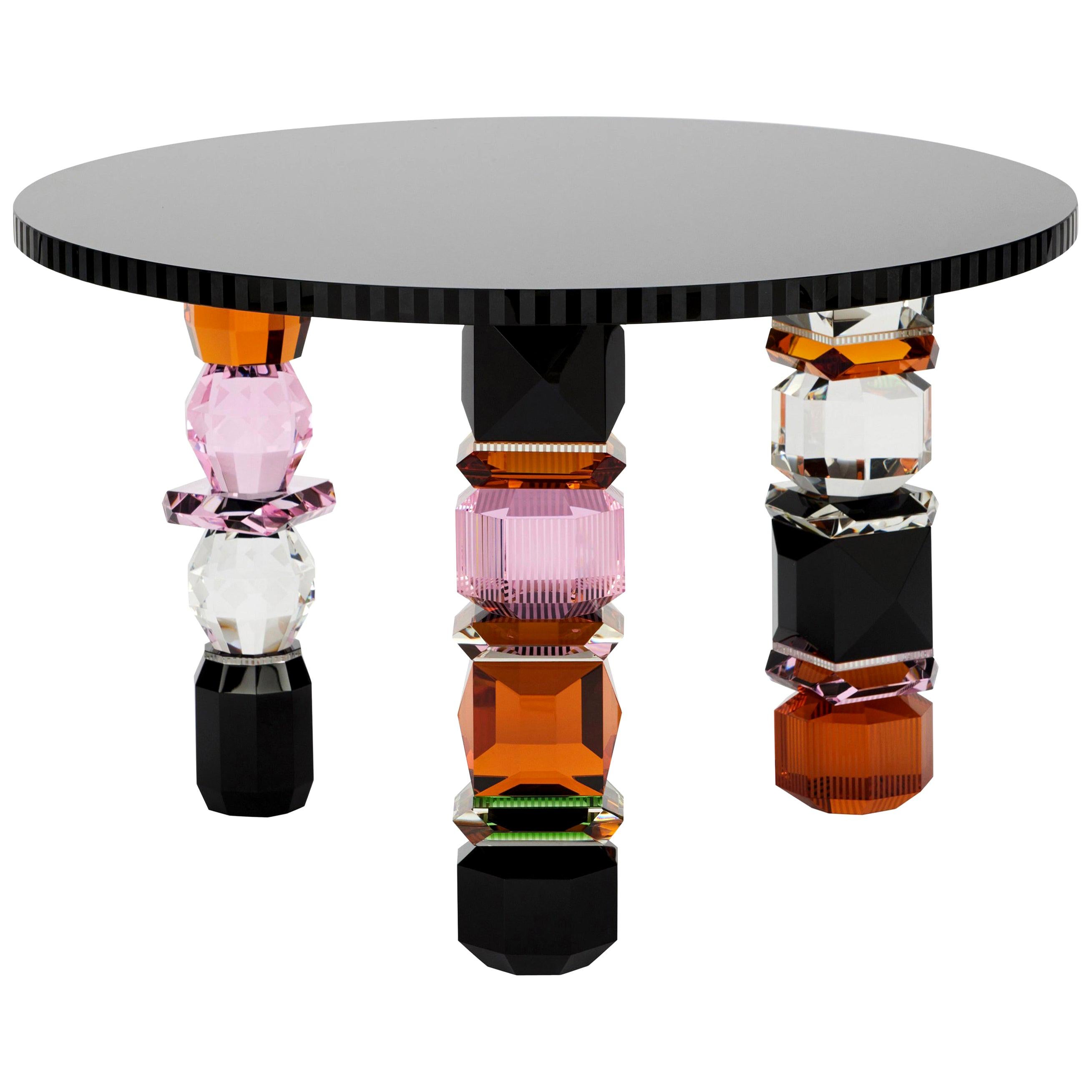 Orlando Contemporary Crystal Table at 1stDibs