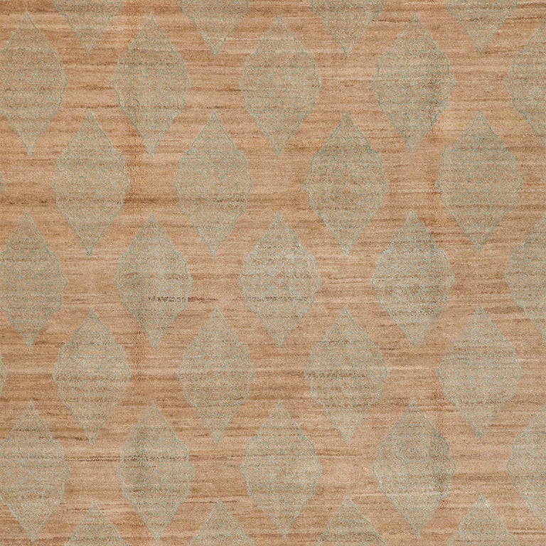 Orley Shabahang "Belgian Lace" Contemporary Persian Rug, Wool and Silk ...