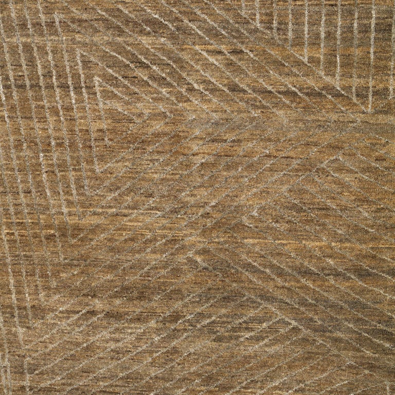 Orley Shabahang "Khesht" Contemporary Persian Rug, Wool and Silk For ...