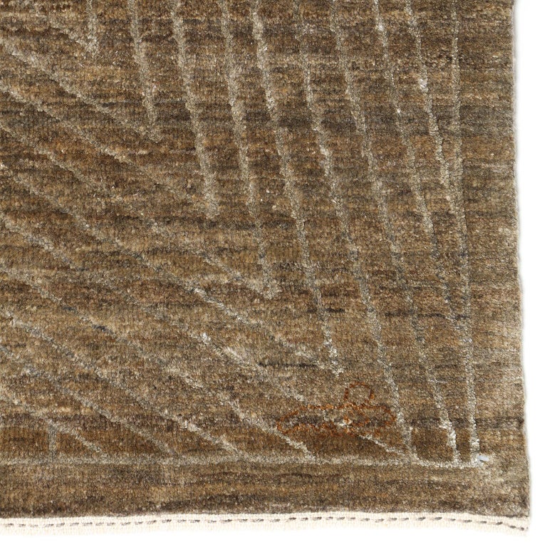 Orley Shabahang "Khesht" Contemporary Persian Rug, Wool and Silk For ...