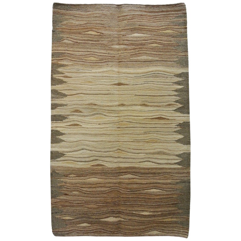 Orley Shabahang "White Noise" Contemporary Persian Rug, 3x5 For Sale at ...