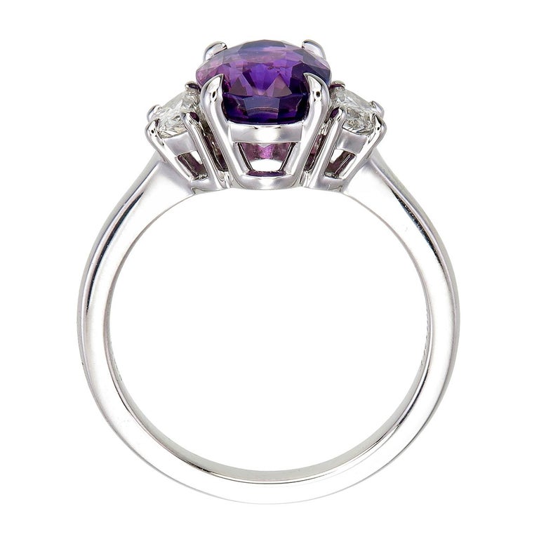 Orloff of Denmark - 'Purple Nebula' - Platinum Fuchsia Ruby Diamond ...