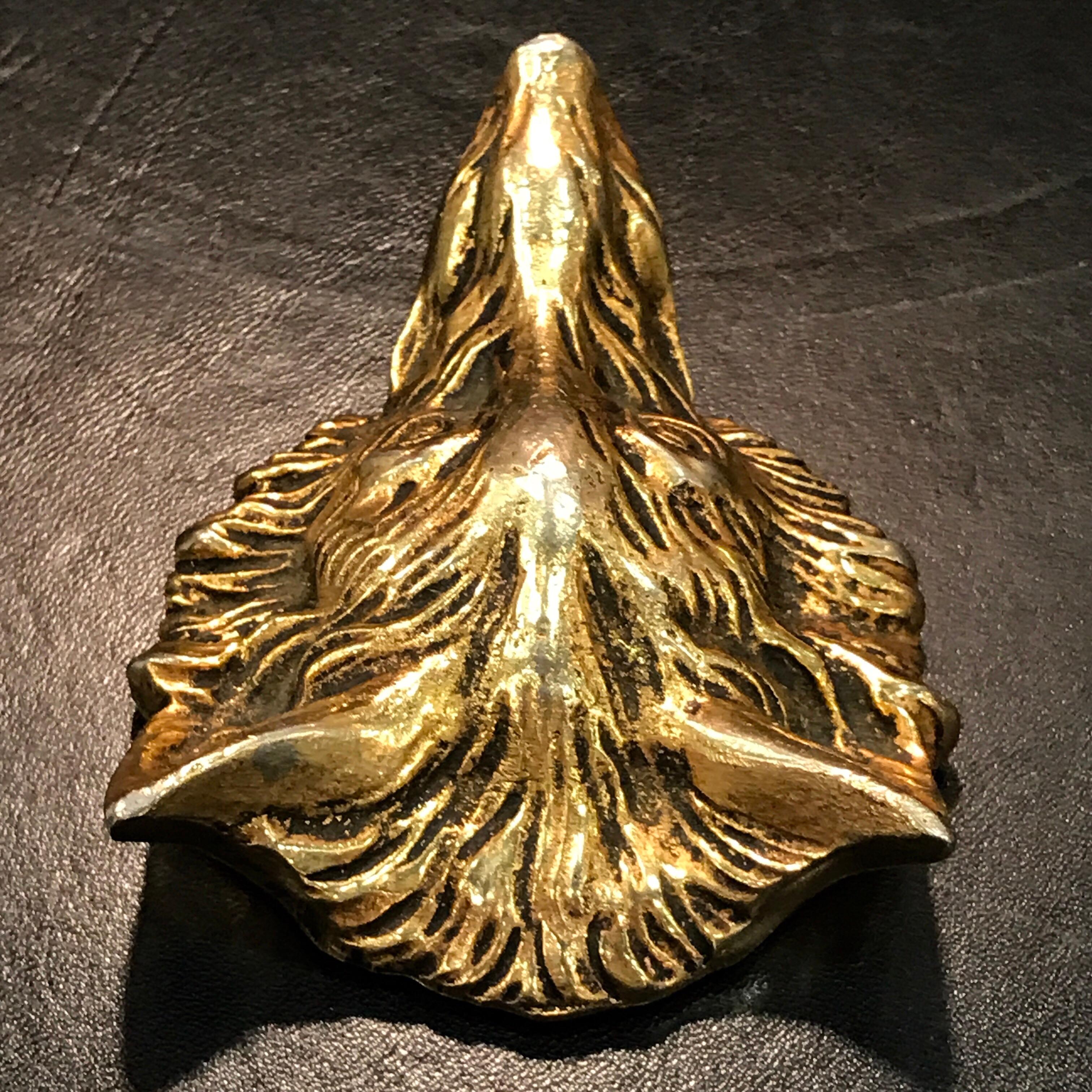 Ormolu Gucci Fox Head Bottle Opener at 1stDibs | fox bottle opener ...