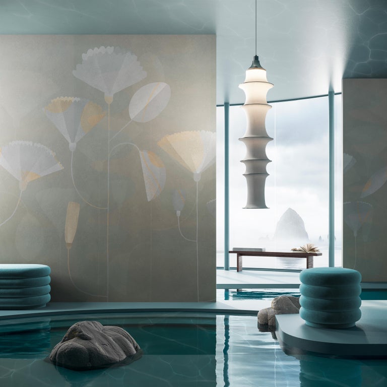 Ornami Lagoon Dreamlike Atmosphere Vinyl Wallpaper Made in Italy ...