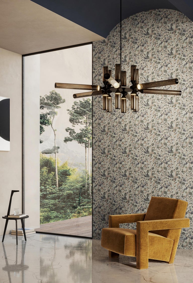 Ornami Pattern Blossoms Chinoiserie Vinyl Wallpaper Made in Italy ...
