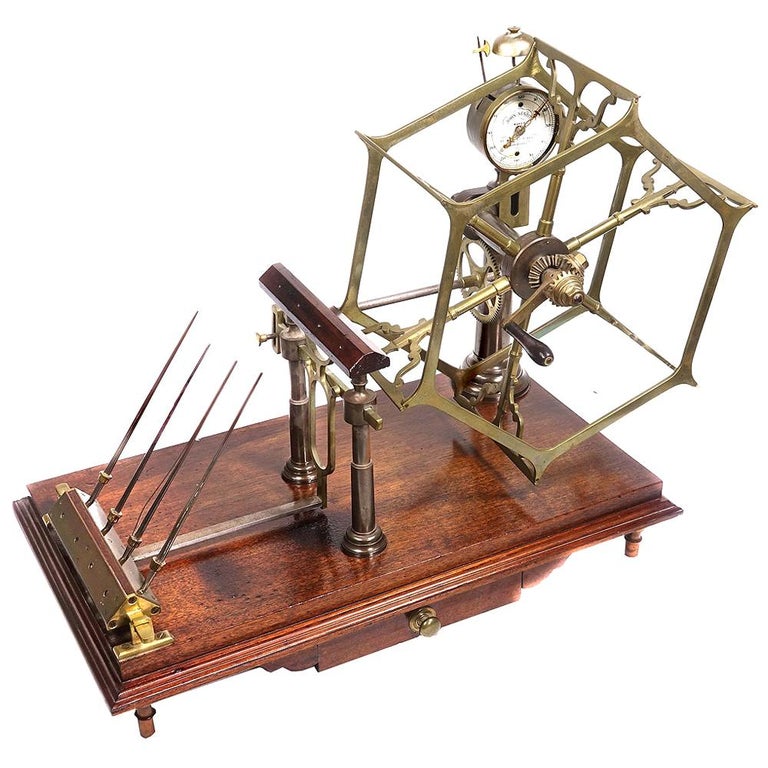 Ornate 1840 Victorian Wool Winder For Sale at 1stDibs