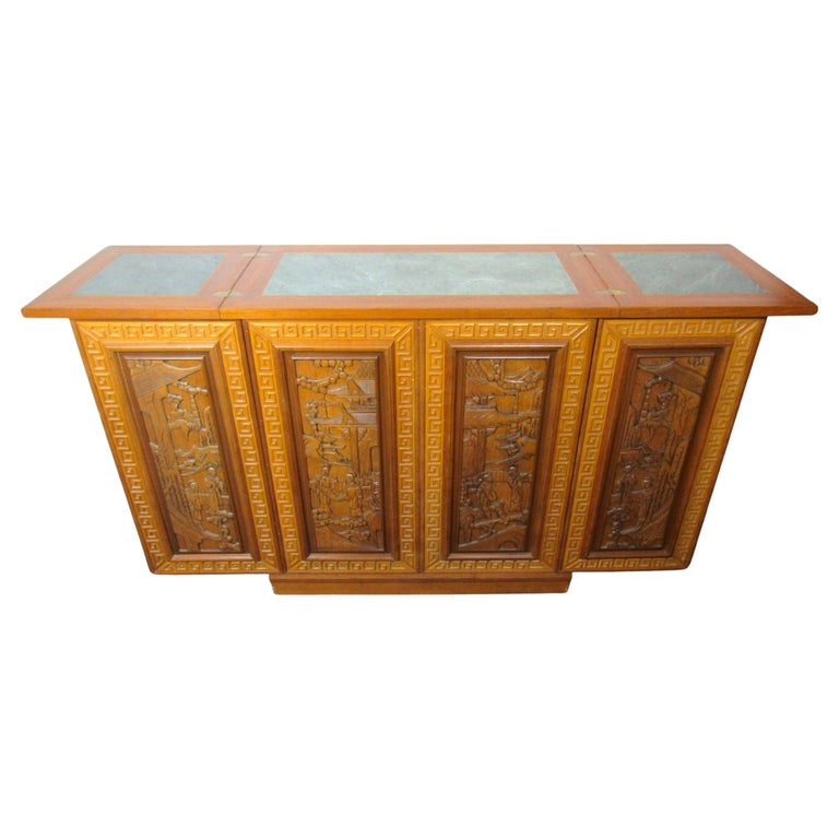 Ornate Asian Themed Bar For Sale at 1stDibs
