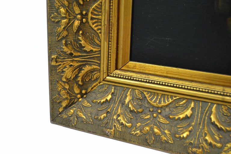 Ornate Gilt Framed Oil Painting Floral Bouquet Still Life Signed James ...