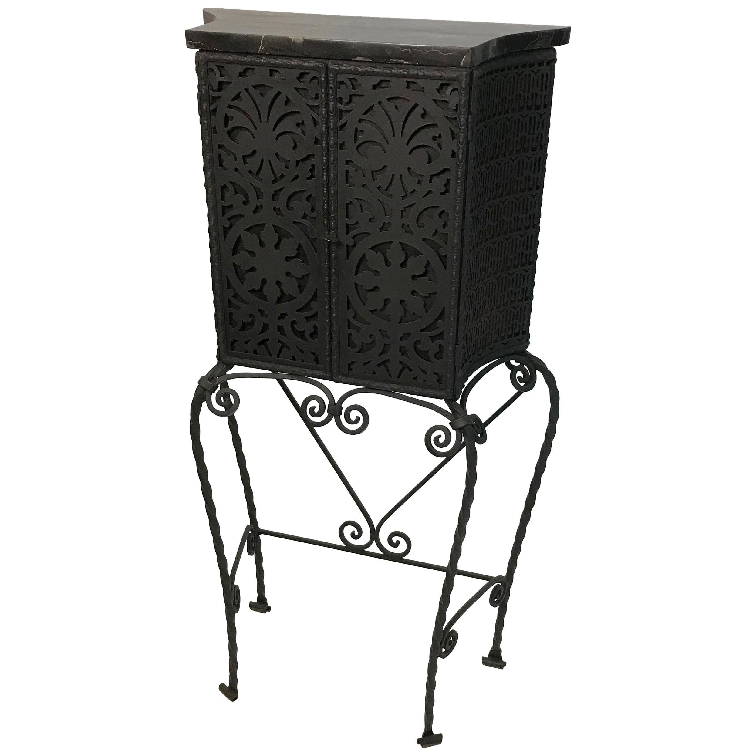 Wrought Iron Cabinets - 39 For Sale at 1stdibs