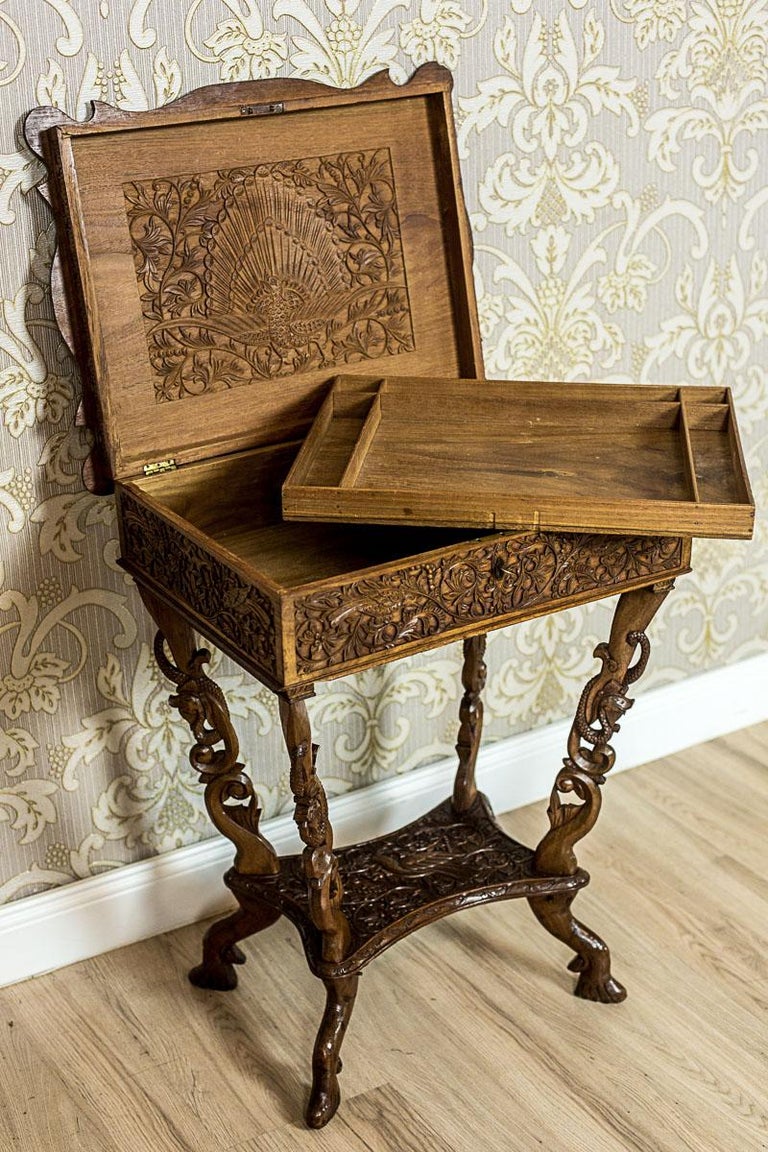 Ornate Sewing Table, circa 1900-1910 at 1stDibs