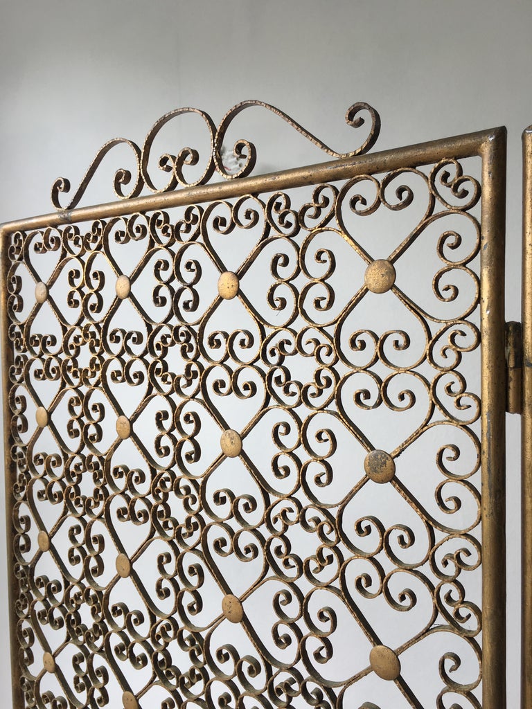 Ornate Vintage Room Divider, Screen at 1stDibs