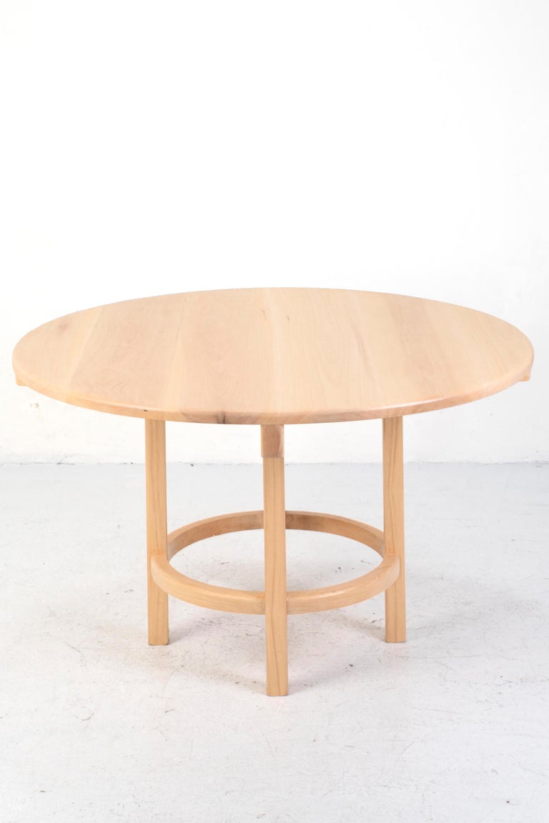 Orno Round Dining Table by Ries For Sale at 1stDibs