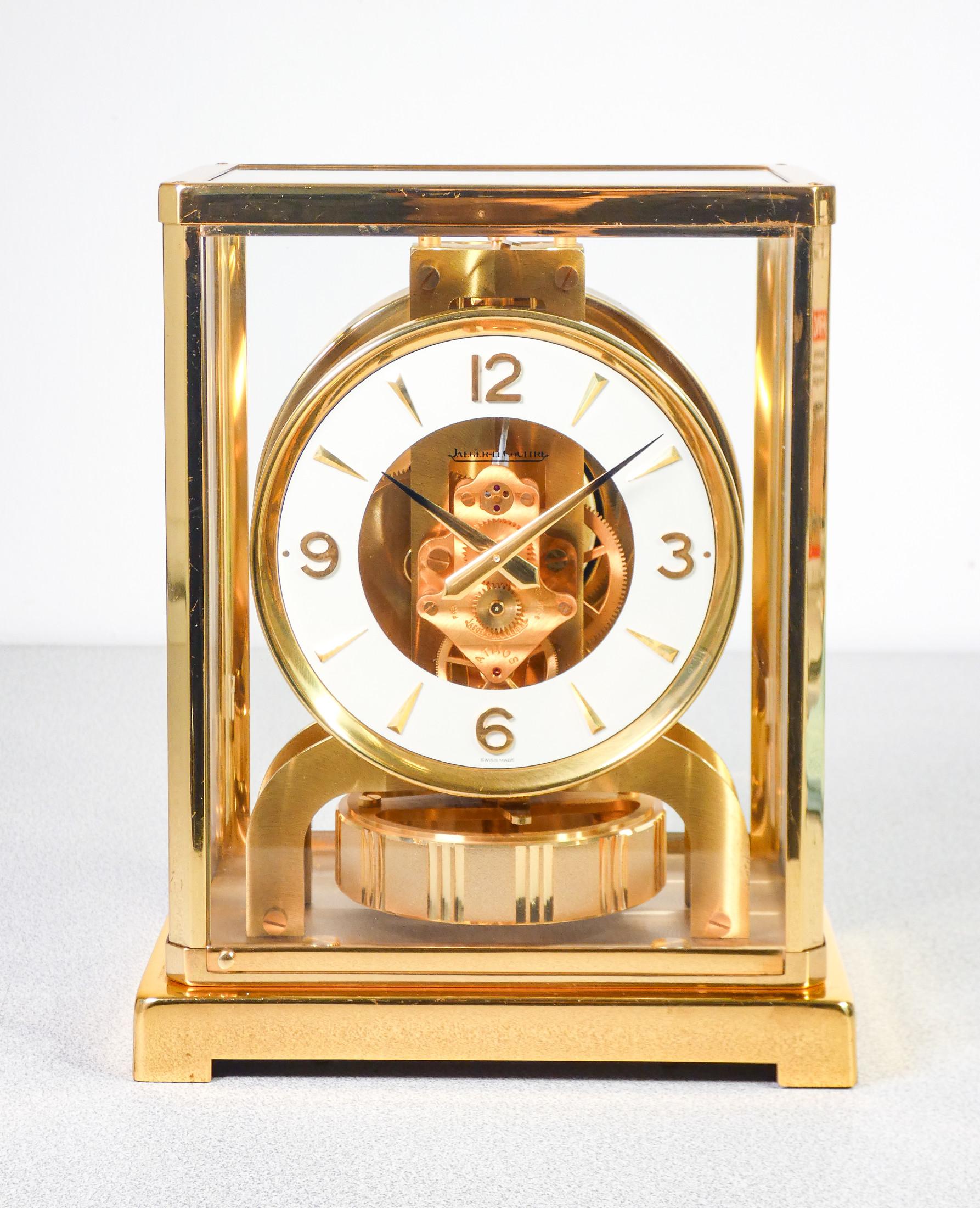 Jaeger-LeCoultre ATMOS table clock mod. 526. Switzerland, 1960s For ...