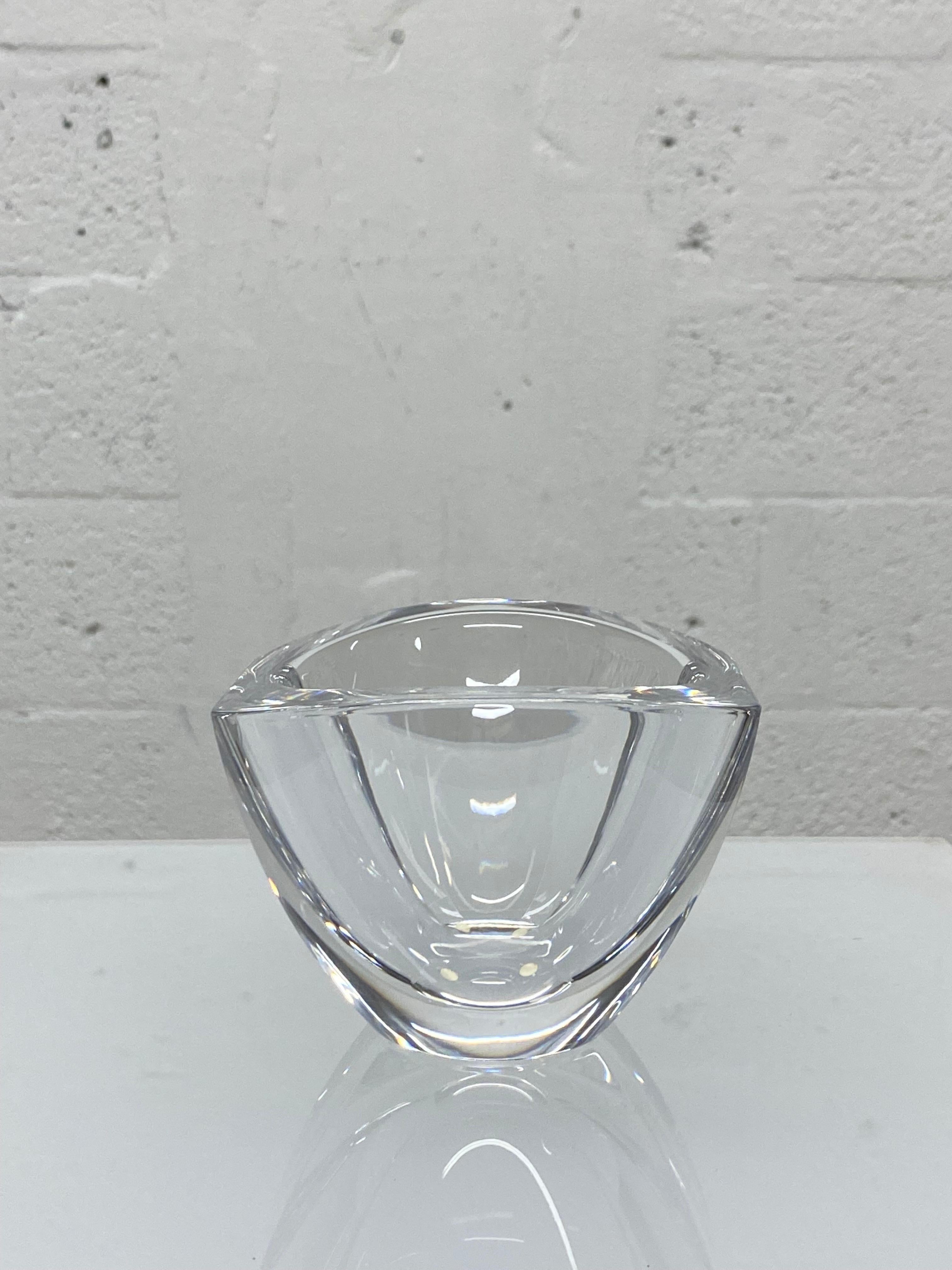 Orrefors of Sweden Crystal Glass Bowl For Sale at 1stDibs | orrefors ...