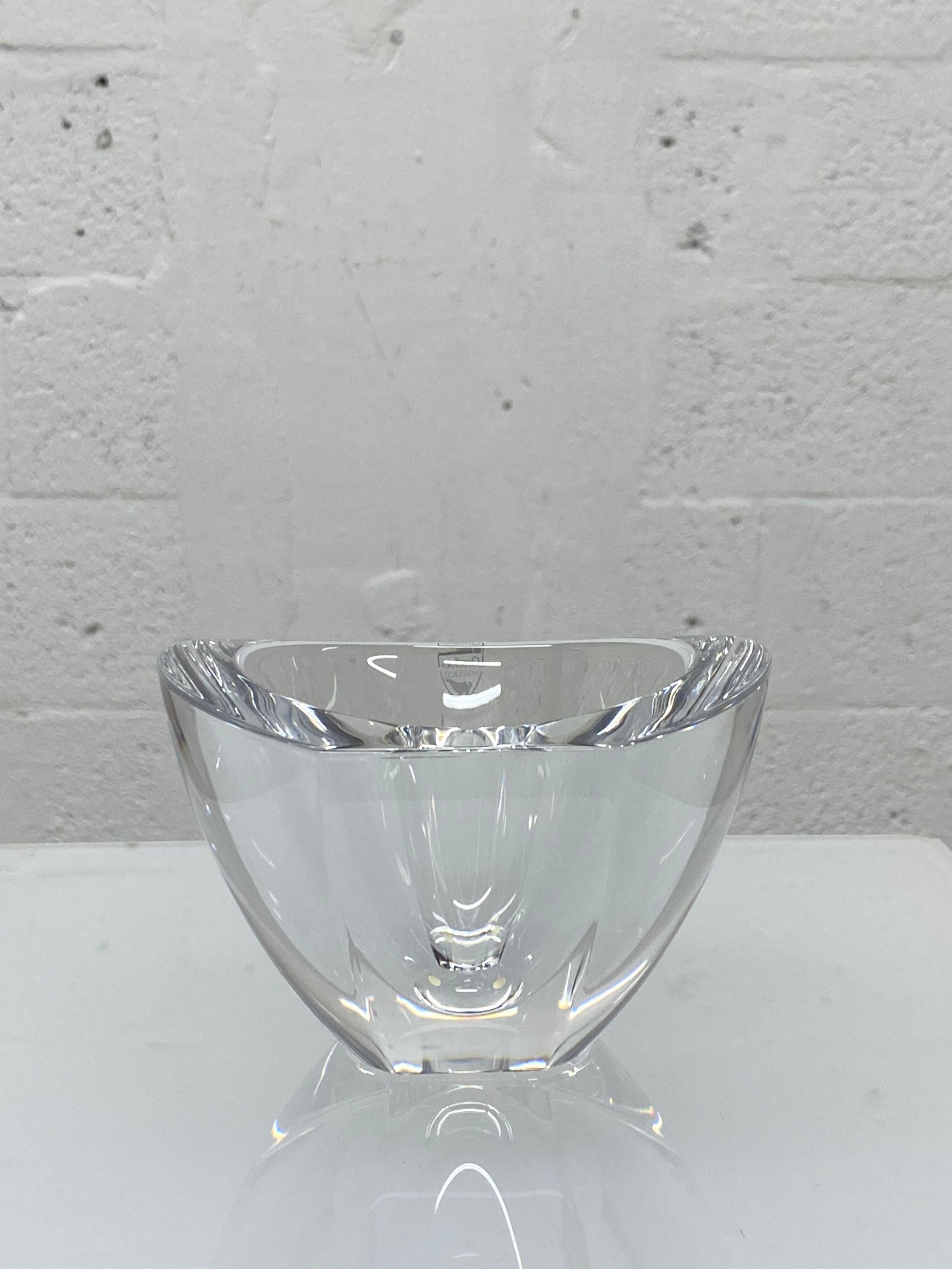 Orrefors of Sweden Crystal Glass Bowl For Sale at 1stDibs | orrefors ...