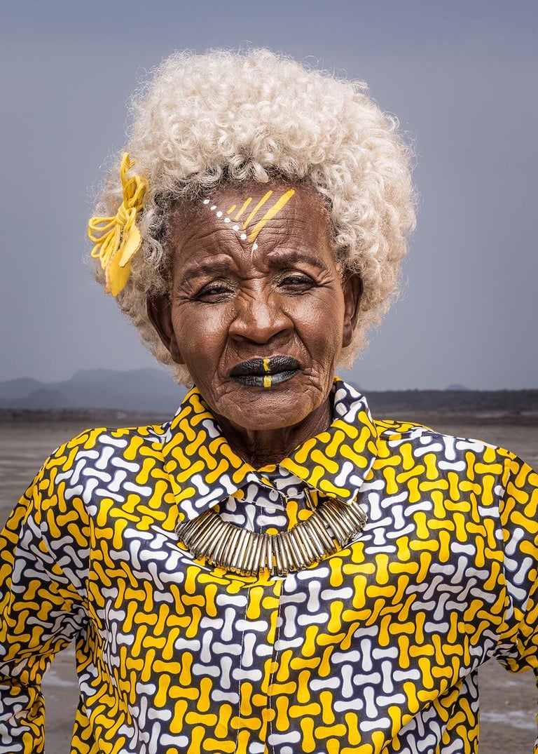 Osborne Macharia - Magadi Portrait 2 For Sale at 1stDibs
