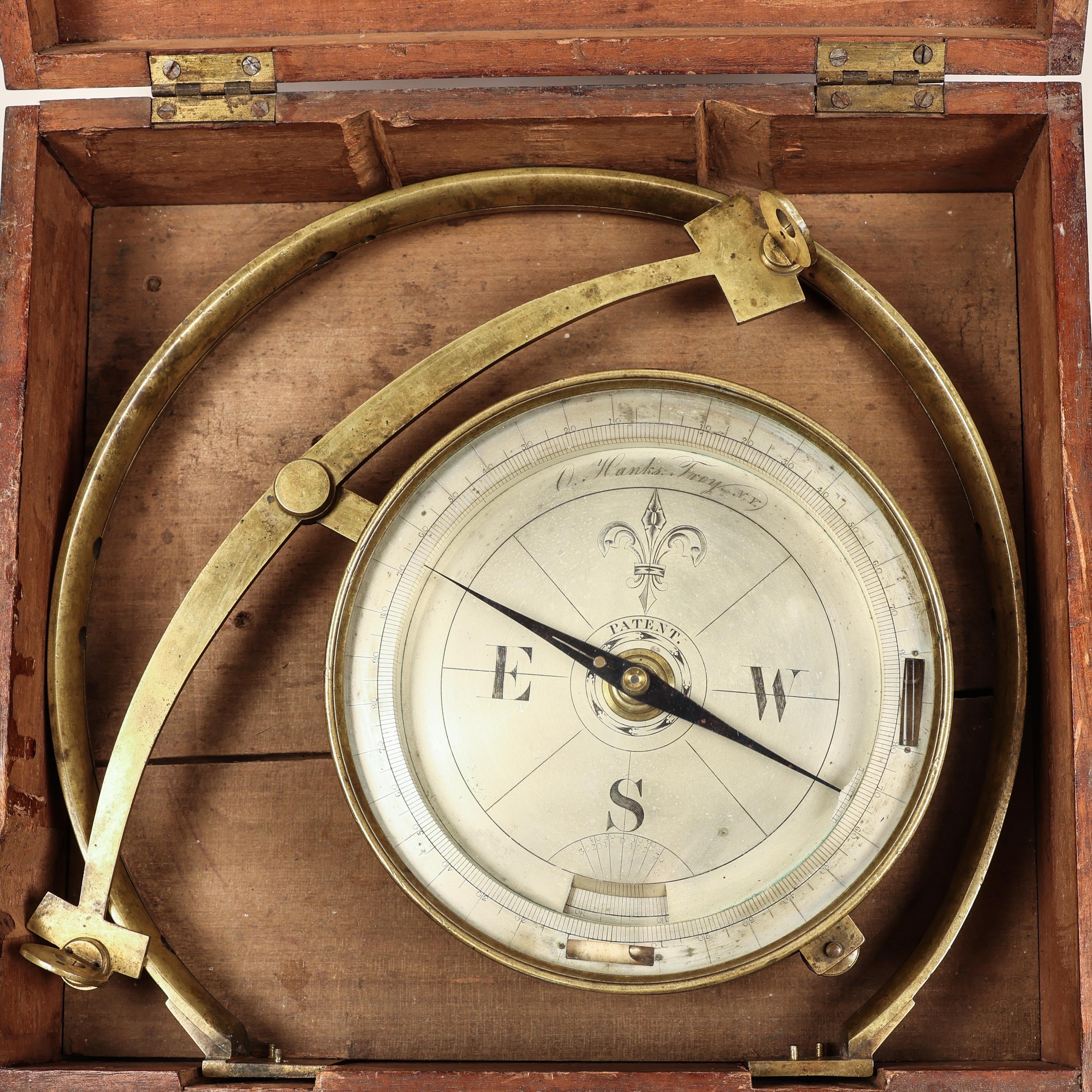Oscar Hanks Bow Compass - Circa Early 1840s - Known Owner For Sale at ...