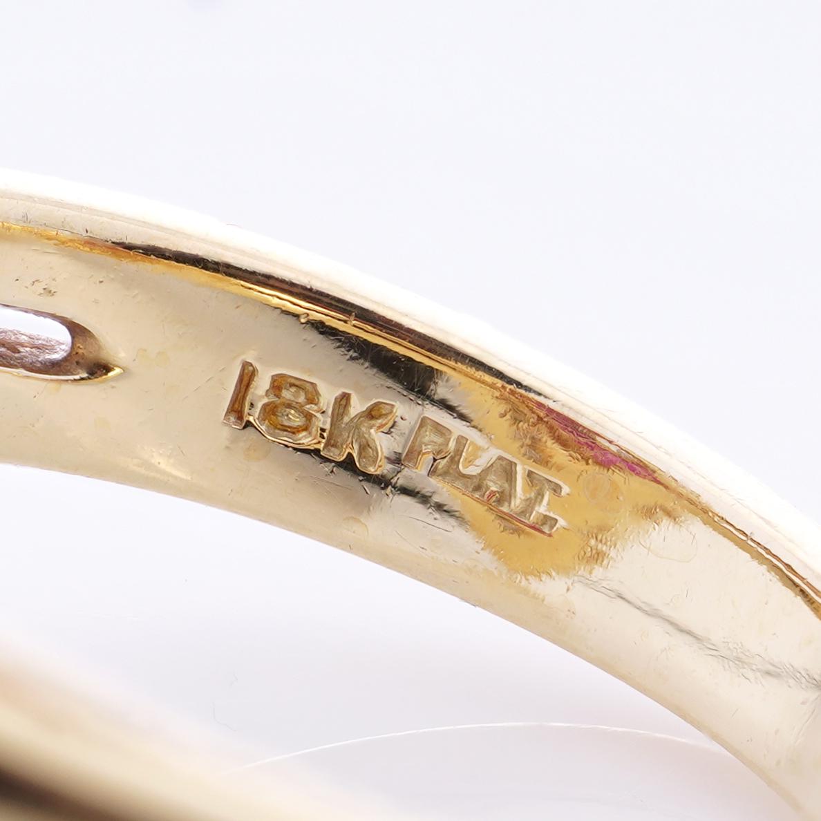 Oscar Heyman and Brothers 18k. gold and platinum ruby and diamond ring ...