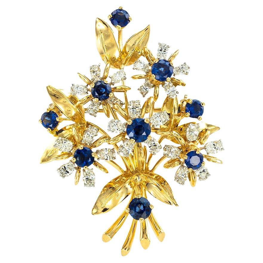 Antique Sapphire Brooches - 1,744 For Sale at 1stDibs | sapphire and ...