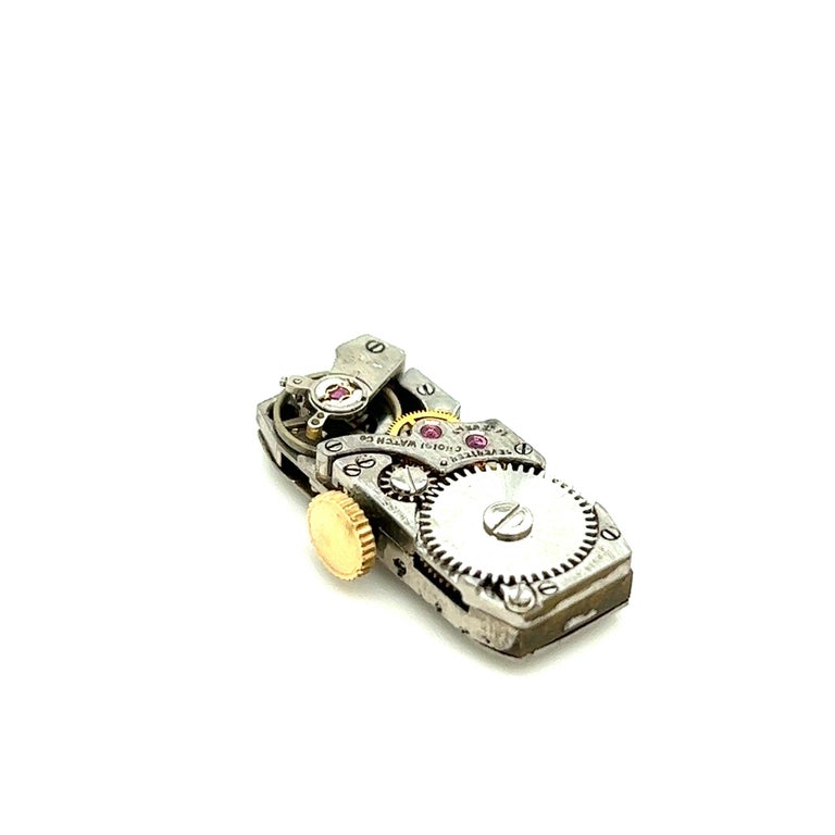 Oscar Heyman Retro Ruby and Diamond Watch For Sale at 1stDibs