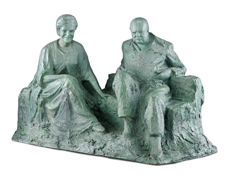 Oscar Nemon - Married Love by Oscar Nemon For Sale at 1stDibs