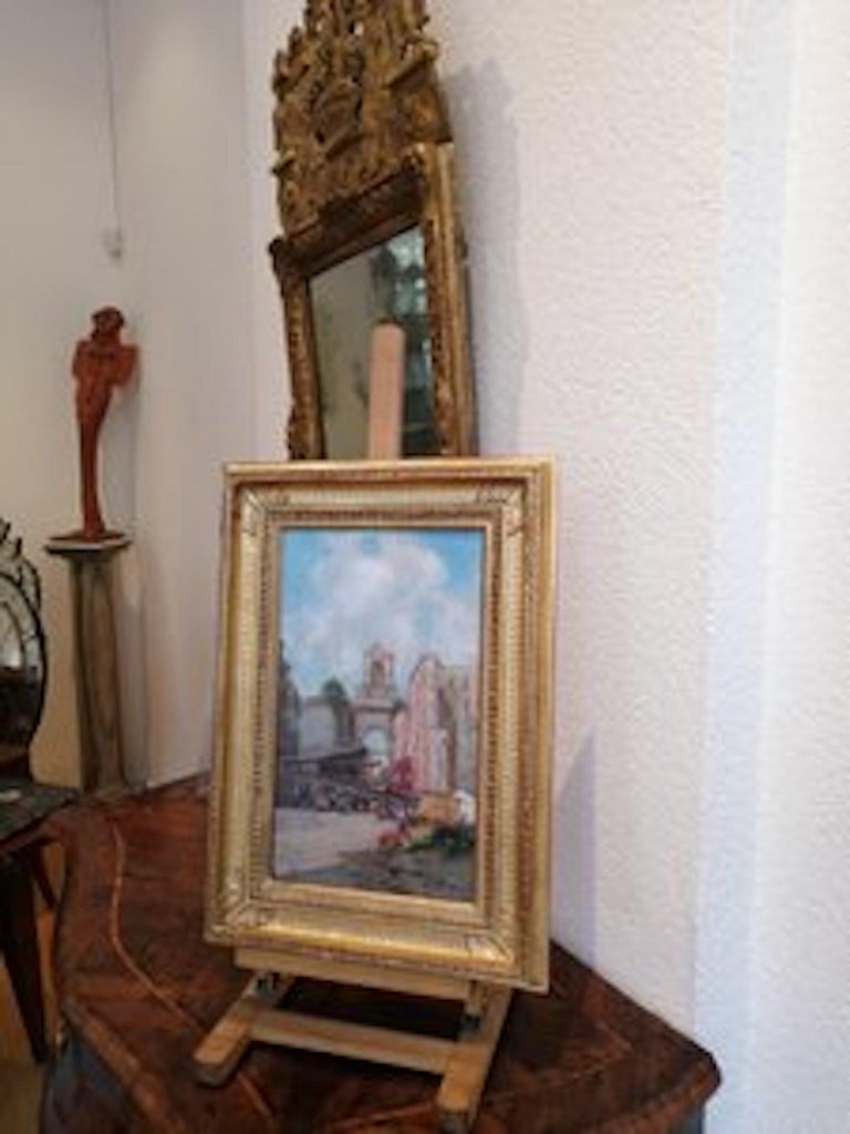 Oscar Ricciardi - Lively Naples Square For Sale at 1stDibs