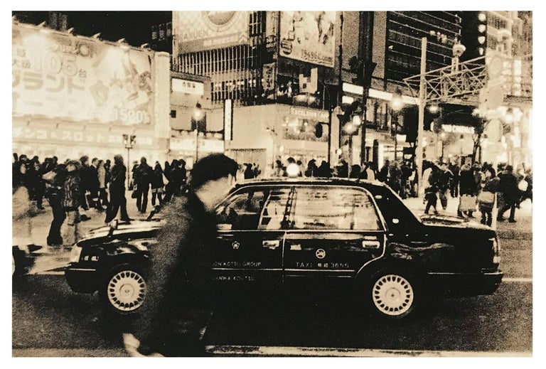 Osheen Harruthoonyan - Tokyo Taxi, rare silver gelatin lith print of ...